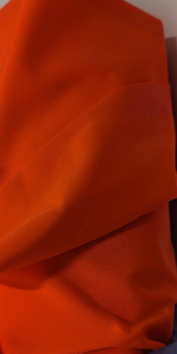 Orange Spandex Fabric | BecksFabrics | Canadian Fabric Store