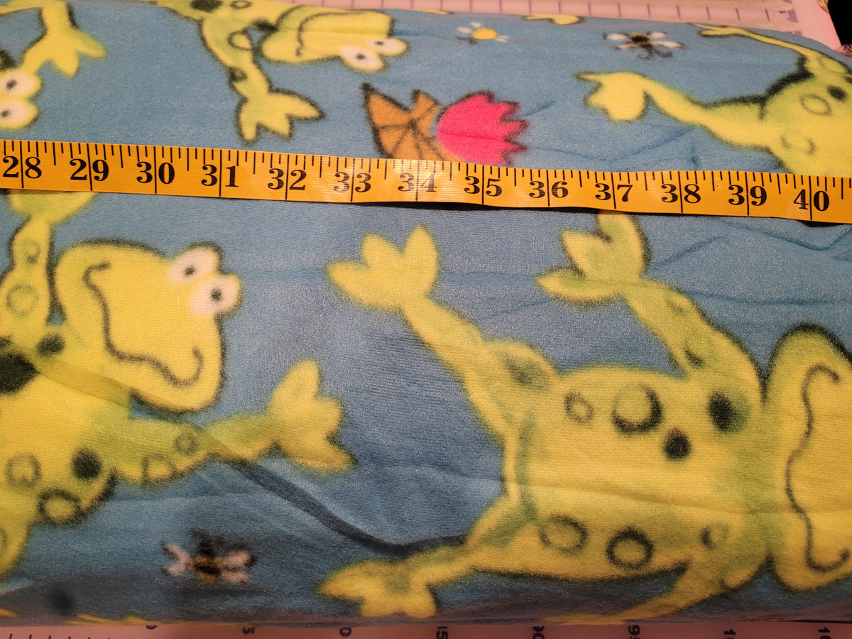 Kermit The Frog Polar Fleece - BecksFabrics - Canadian Fabric Store