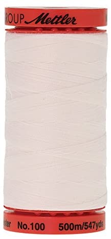 Mettler White Thread | BecksFabrics | Canadian Fabric Store