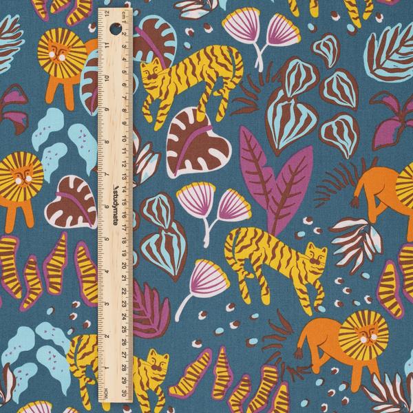 Nerida Hansen Wild Big Cats - BecksFabrics - Canadian Fabric Store